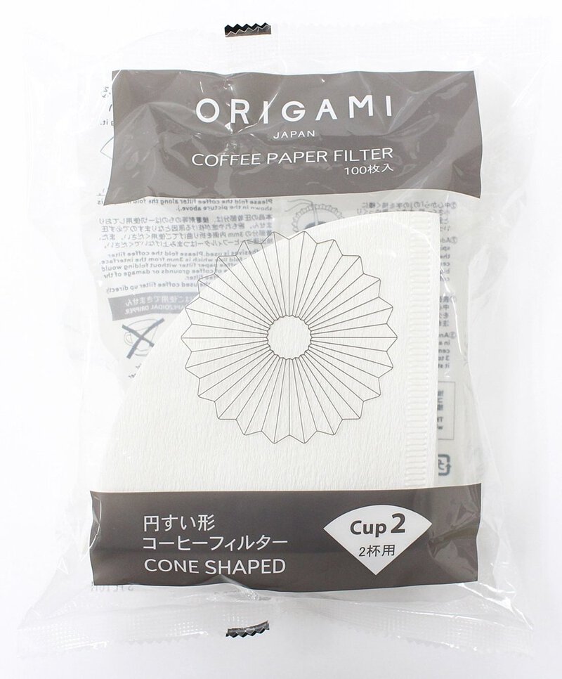 【ORIGAMI】 Paper Filter - Cone Shape M Size — Hiang Kie Coffee Group Limited