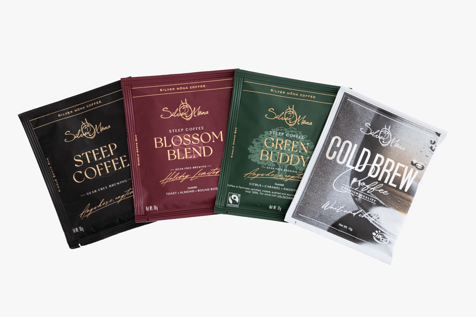 Silver Mona 十週年特別版咖啡包套裝-綜合口味(6包) — Hiang Kie Coffee Group Limited