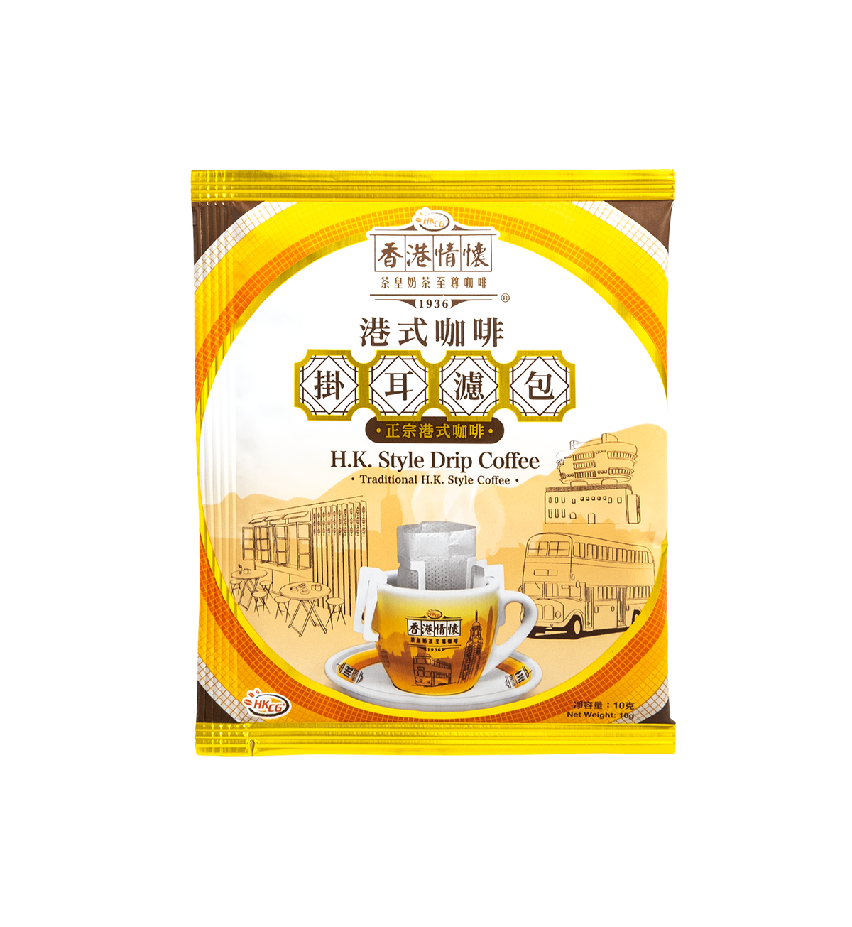 Hong Kong Style Drip Coffee ( 10g x 1pack) — Hiang Kie Coffee Group Limited