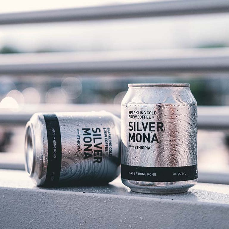 Silver Mona Sparkling Cold Brew Coffee (250ml/can) — Hiang Kie Coffee ...