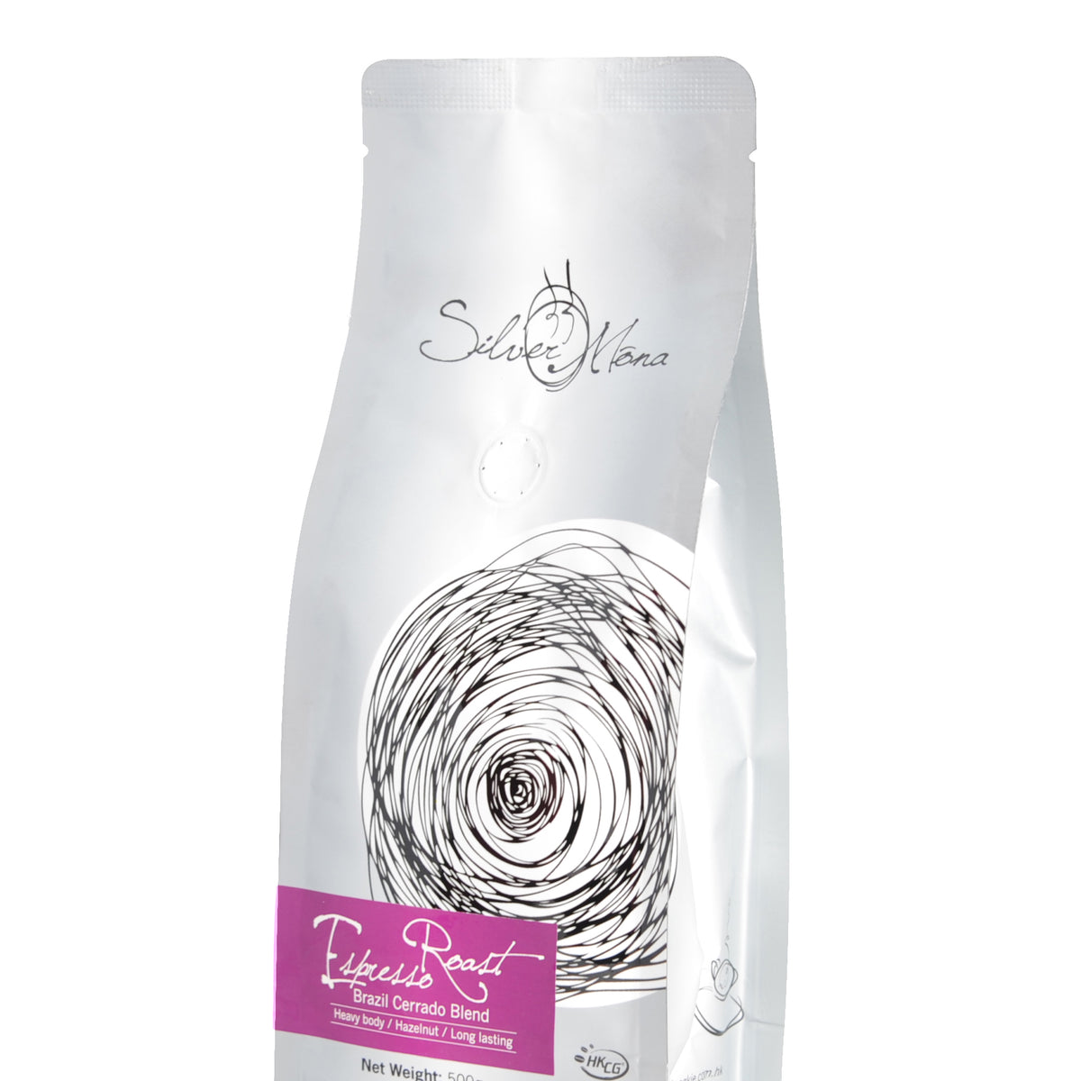 Silver Mona - ER意大利特濃咖啡豆 (500克) — Hiang Kie Coffee Group Limited