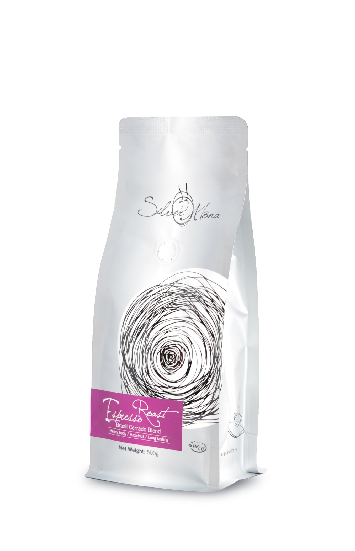 Silver Mona Espresso Roast (500g) — Hiang Kie Coffee Group Limited