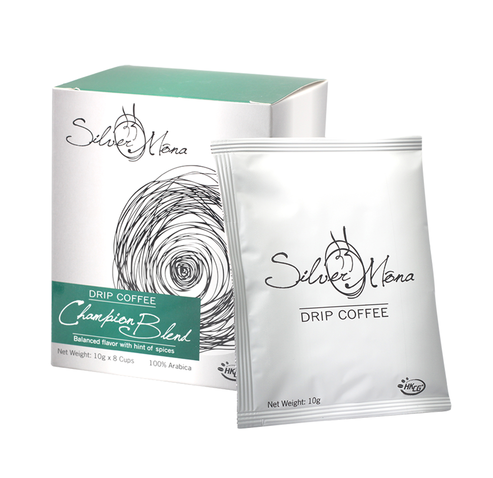 Silver Mona - C5意式拼配掛耳濾泡式咖啡（10克 x 8包） — Hiang Kie Coffee Group Limited