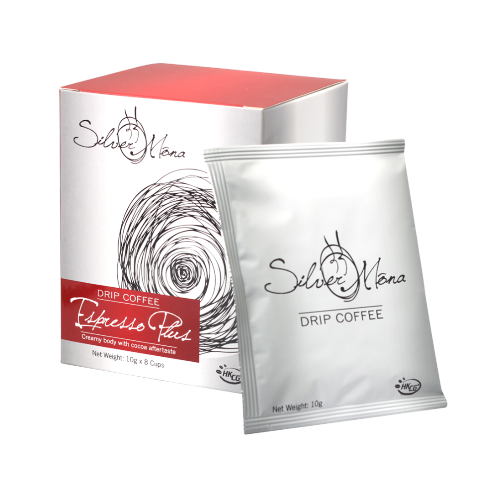 Silver Mona - ER+極品意式特濃掛耳濾泡式咖啡 (10克 x 8包) — Hiang Kie Coffee Group Limited