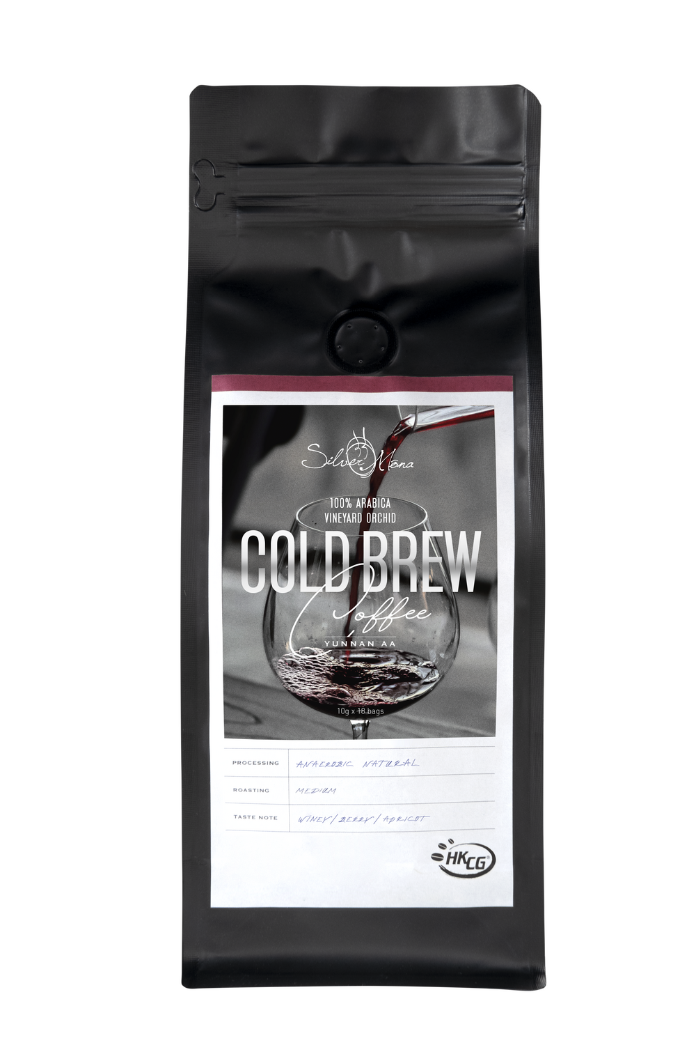 Silver Mona Vineyard Orchid Cold Brew Coffee (10g x 18 Packs) — Hiang ...