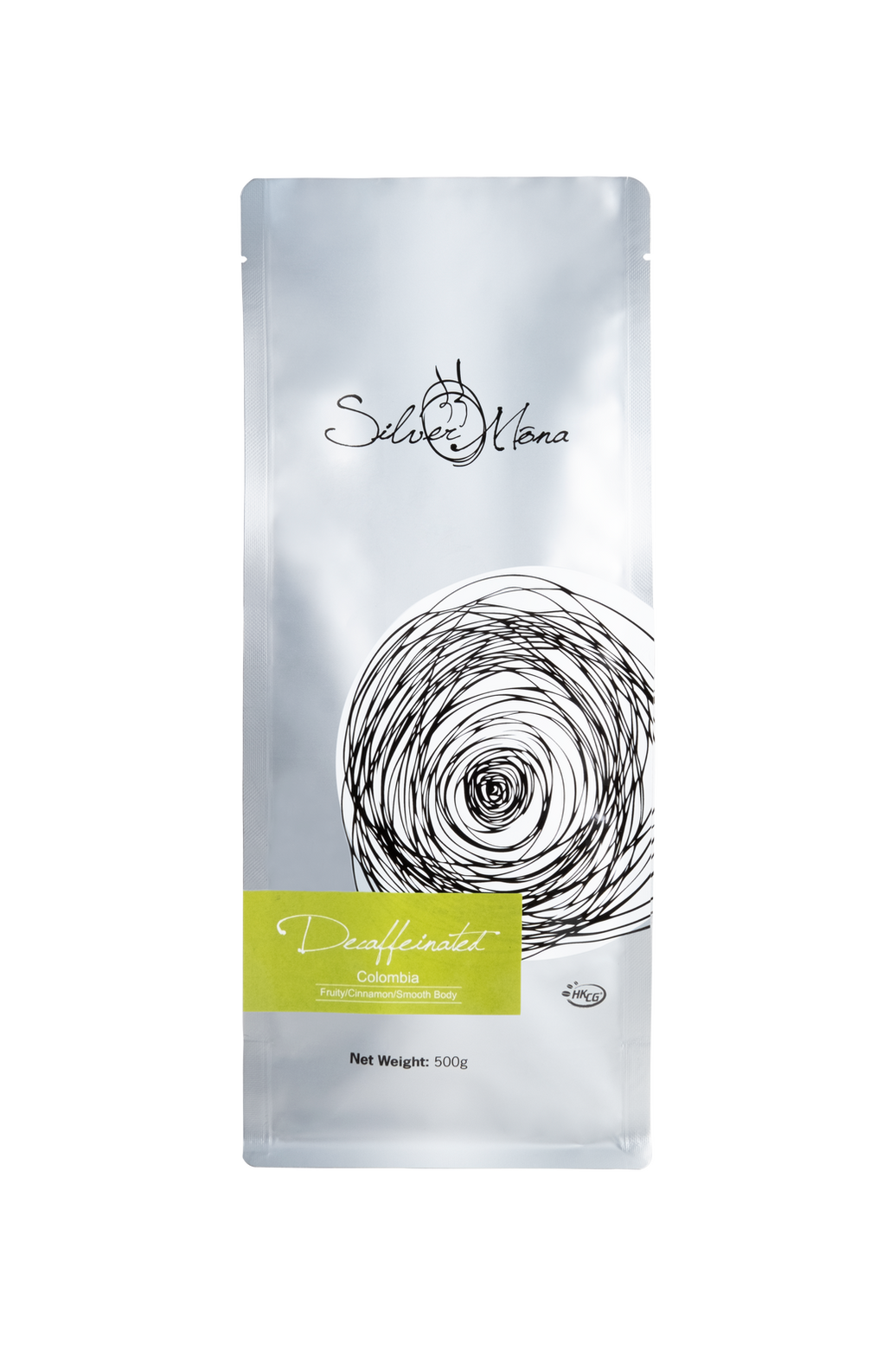 Silver Mona - Decaffeinated Colombia (500g) — Hiang Kie Coffee Group ...